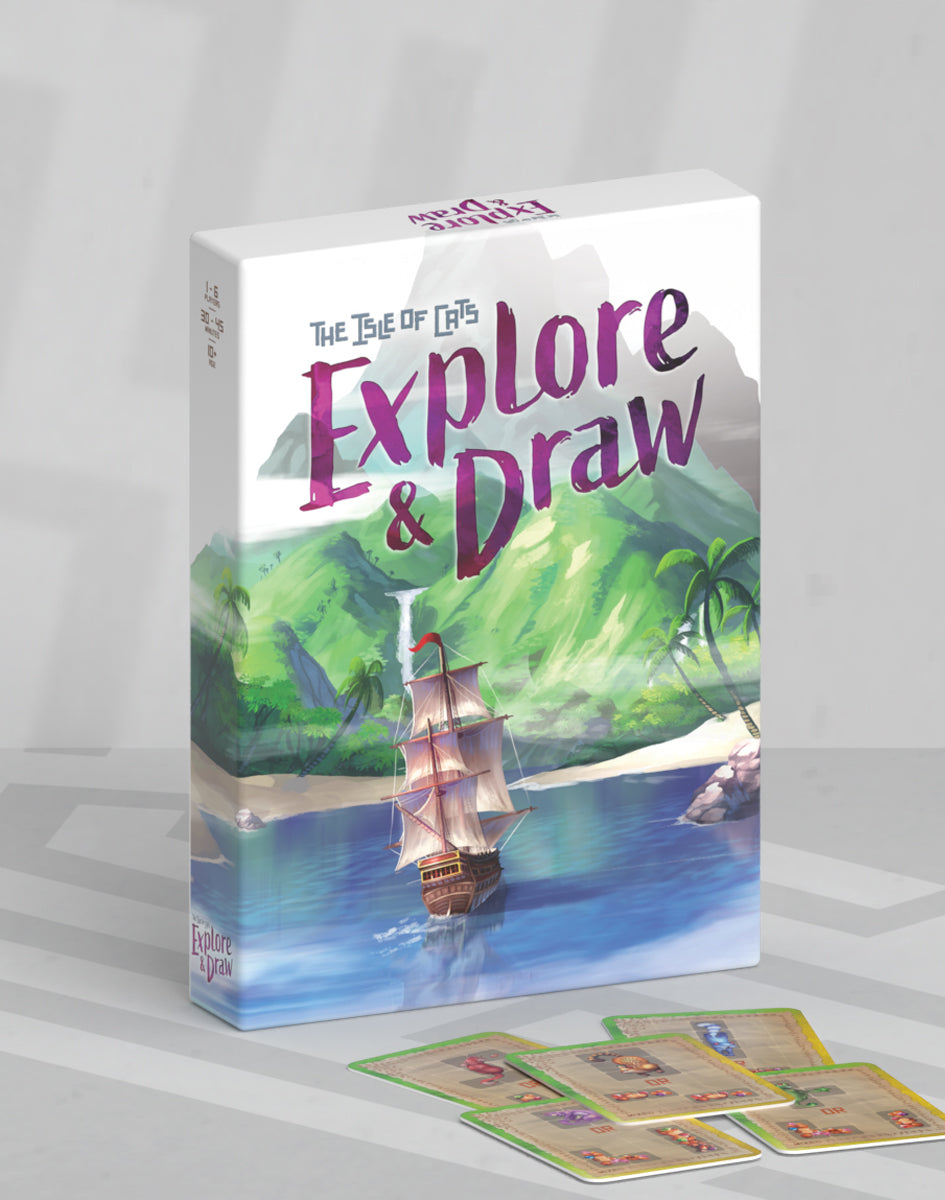 Explore & Draw Kickstarter Edition – The City of Games